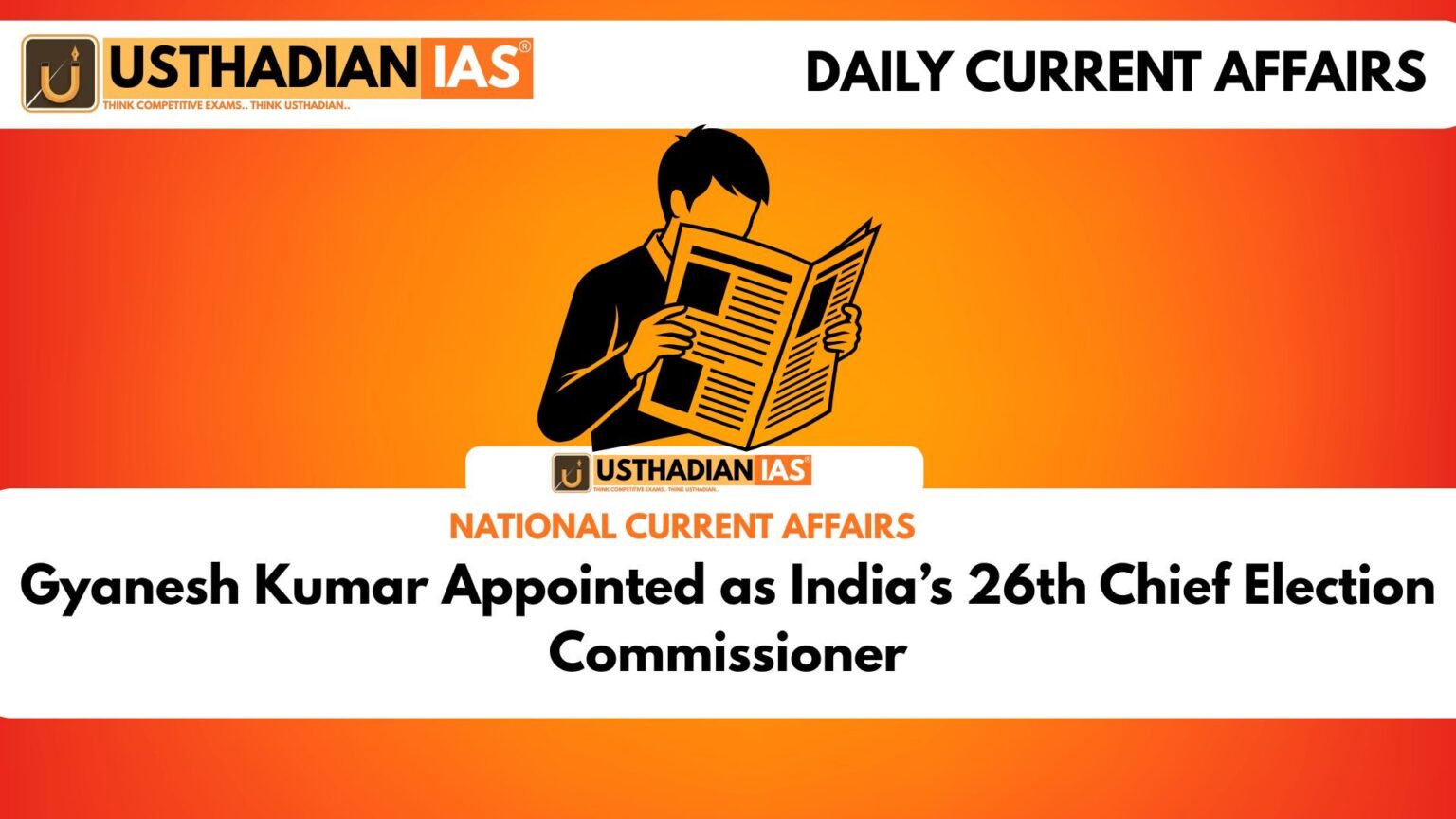 Gyanesh Kumar Appointed as India’s 26th Chief Election Commissioner ...
