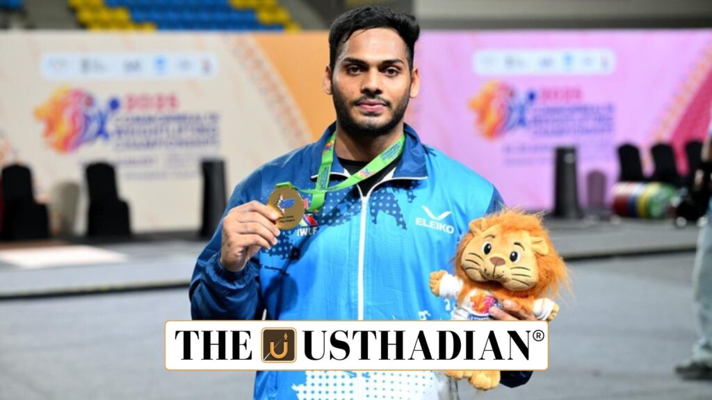 Ajaya Babu Valluri Shines with Gold in Commonwealth Weightlifting ...