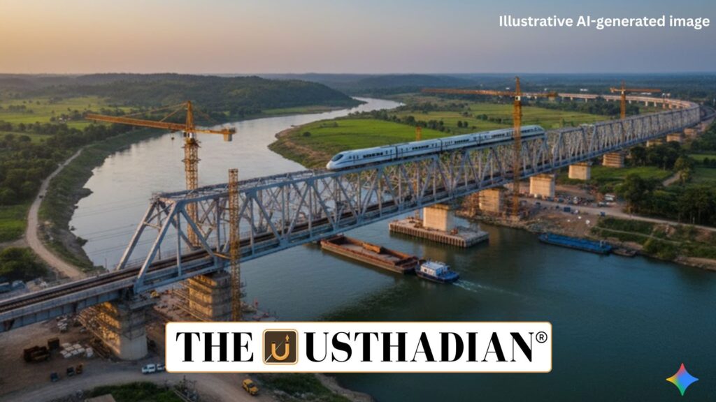 Engineering a 100-Metre Steel Bridge for India’s Bullet Train Corridor ...